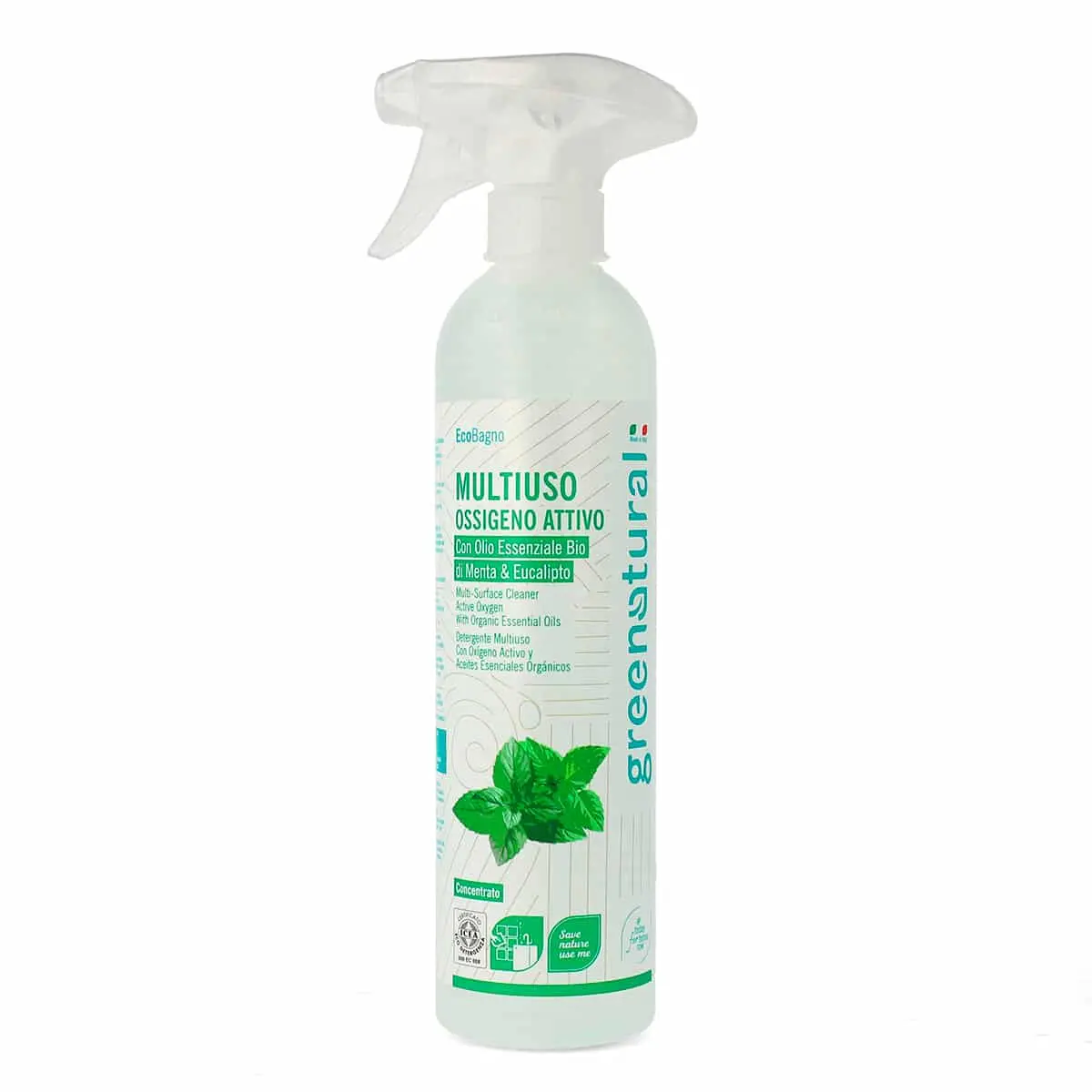 GREENATURAL Univerzalno sredstvo za čišćenje sa aktivnim kiseonikom i organskim esencijalnim uljima 500 ml