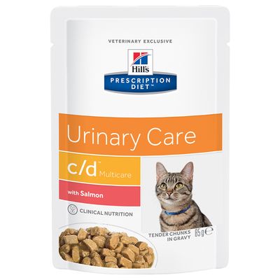 Hill's Prescription Diet Feline C/D Multicare Urinary Losos 85 g