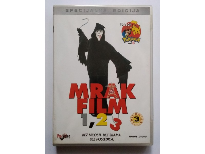 MRAK FILM 1,2,3 + Pokemoni