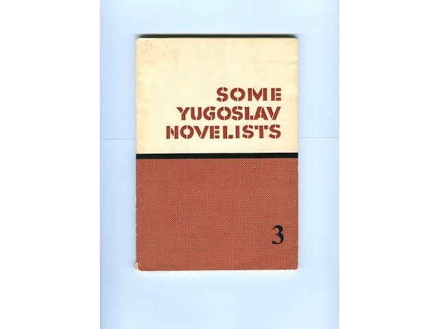 Some Yugoslav novelists 3