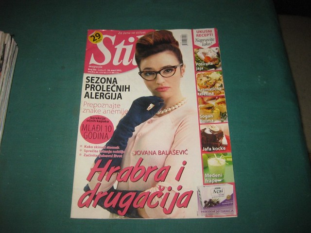 Stil Magazin br.264 (2012.) Jovana Balašević