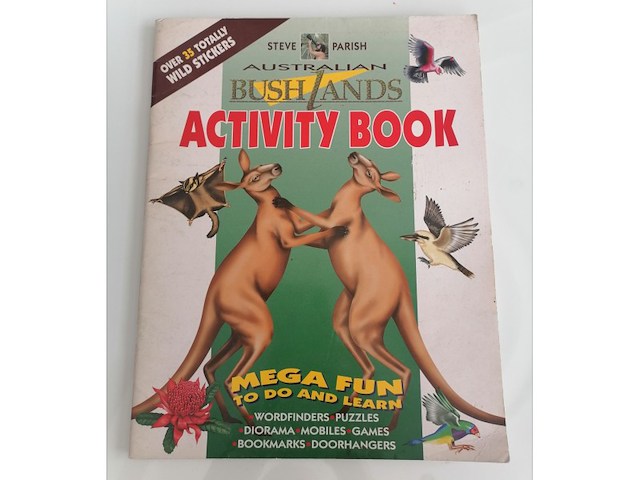 Activity book, Australian bush lands