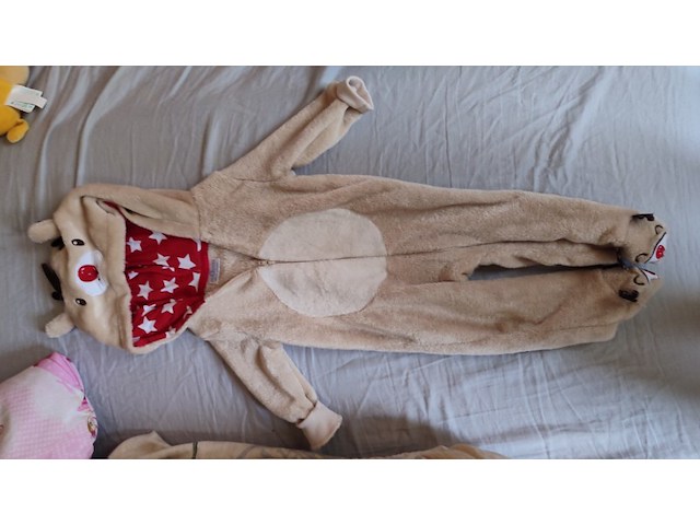 Novogodisnji kostim Irvas zeka za bebe