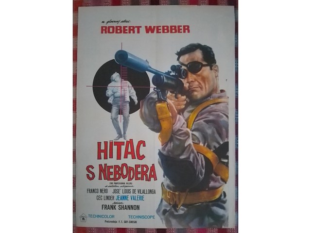 plakat HITAC S NEBODERA (Franco Nero)