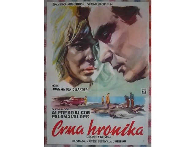 plakat CRNA HRONIKA