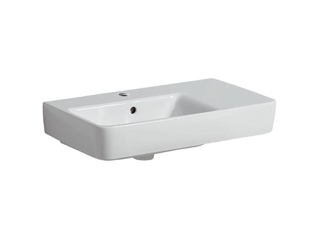 LAVABO ZIDNI SELNOVA COMPACT 650X370 DESNI - GEBERIT