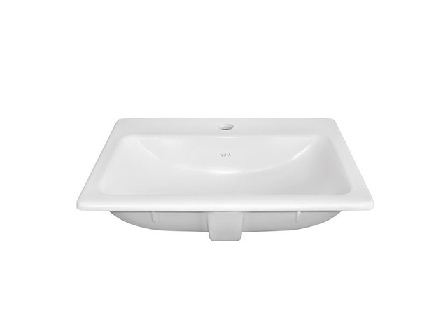 LAVABO UGRADNI U RAVNU PLOČU S20 550X450 - VITRA