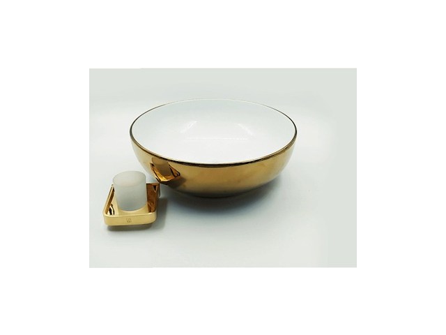 LAVABO NADGRADNI NA RAVNU PLOČU SOB/Z 02 515X390 GOLD ZLATNI - LINNI