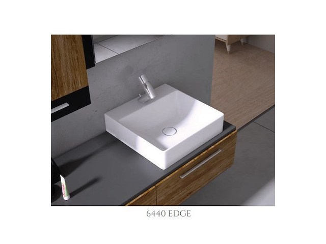 LAVABO NADGRADNI NA RAVNU PLOČU EDGE 400X400 - ESVIT