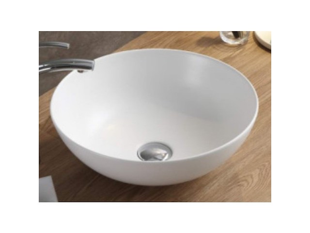 LAVABO NADGRADNI NA RAVNU PLOČU 7008BM fi415 BELI MAT - MINOTTI