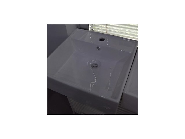 LAVABO NADGRADNI NA RAVNU PLOČU 7000 460X460 BELI VISOKI SJAJ - MINOTTI