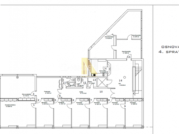 Poslovni prostor u strogom centru od 310 m2