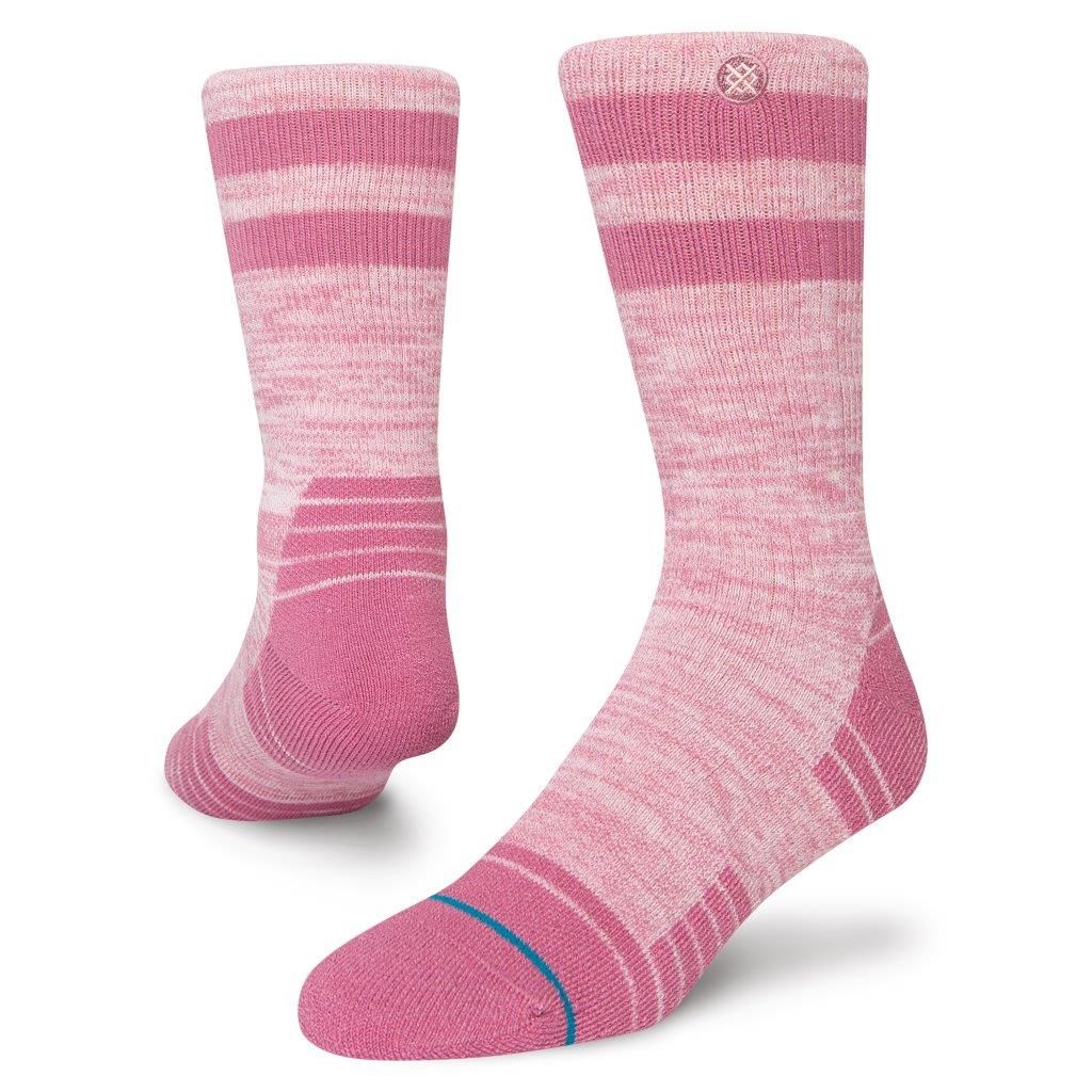 Stance CAMPERS CREW, ženske čarape za planinarenje, pink