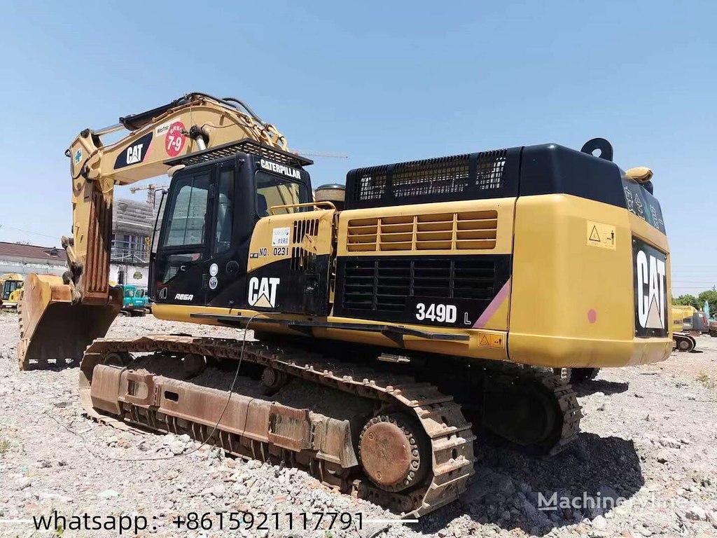 Caterpillar 349EL bager guseničar