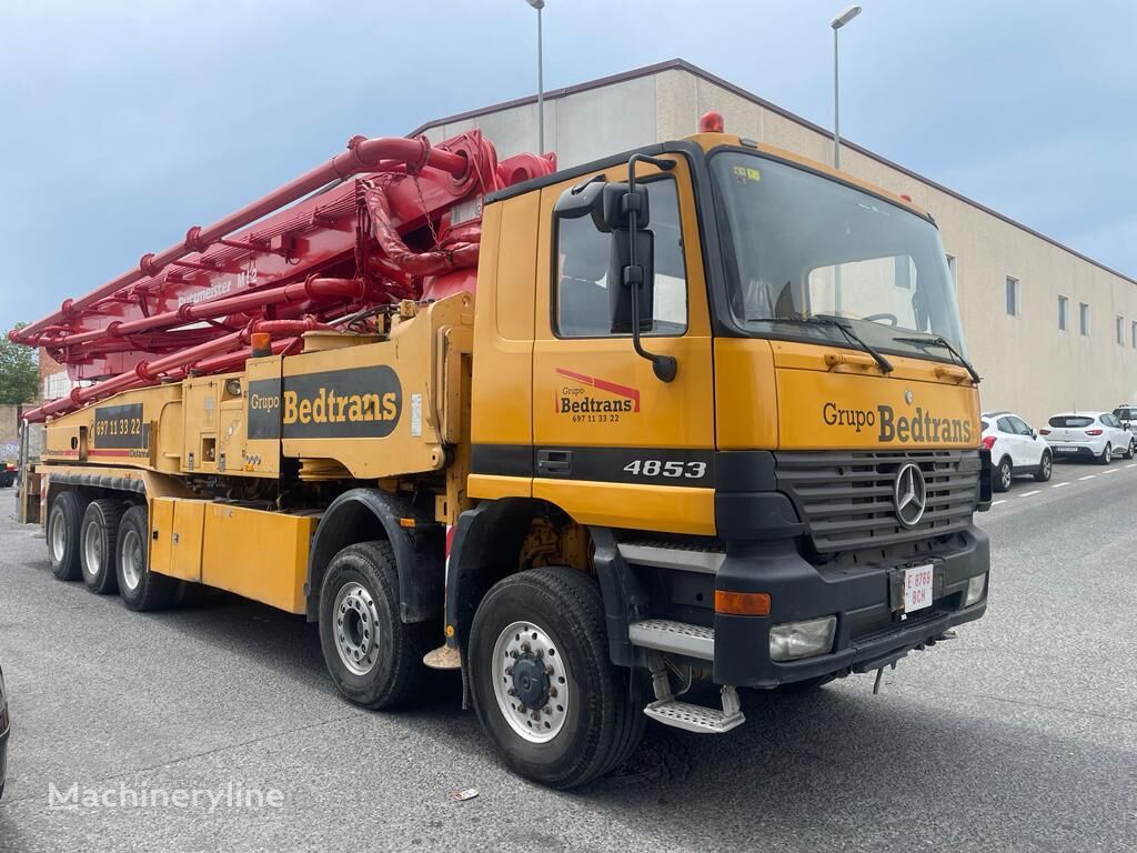 Putzmeister bsf 52.16H na šasiji Mercedes-Benz Actros 4853 pumpa za beton