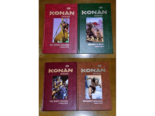 KONAN HRONIKE 1,3,4,5