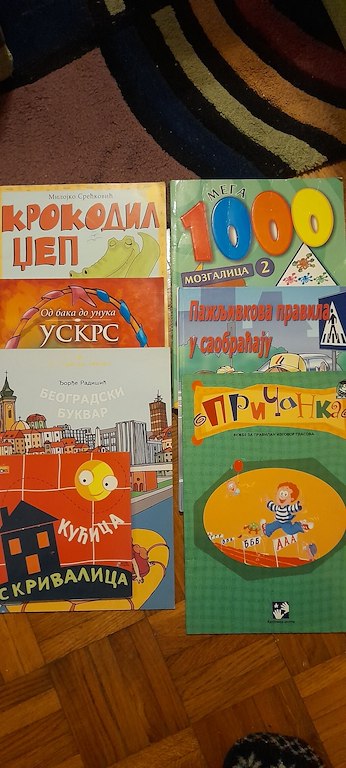 7 edukativnih knjiga za decu sve za 500 din. Branko Zemun