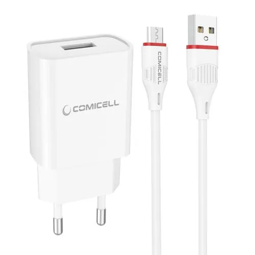Kucni punjac Comicell Superior CO-DC21 2.1A Micro USB beli (MS)