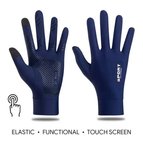 Rukavice za touchscreen Sport Zero plave