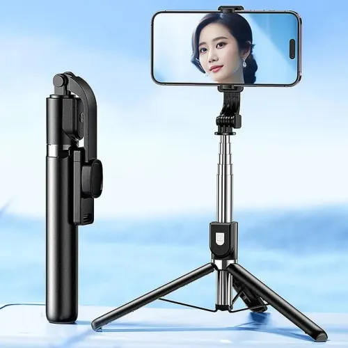 Selfie Stick Remax Tripod 1.3m P17 crni