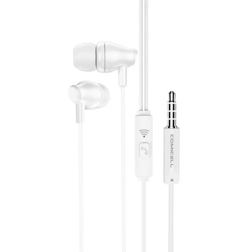 Slušalice handsfree slusalice Comicell Superior CO-BM61 univerzalne 3.5 mm bele (MS)