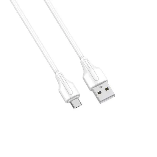 USB Data kabl LDNIO LS542 2.1A USB na micro USB beli 2m