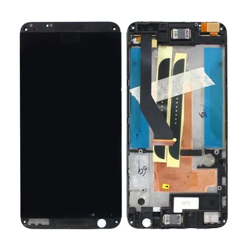 LCD ekran / displej za HTC Desire 820+touch screen crni+frame