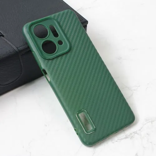 Futrola - maska Carbon Stripe za Huawei Honor X7a zelena
