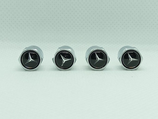 Univerzalne metalne ventil kapice sa logom MERCEDES