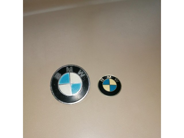 BMW - značka za haubu + nalepnica za felne