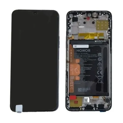 LCD ekran / displej za Huawei Honor X8 + touchscreen + baterija + frame Black Service Pack Original/0235ACDQ