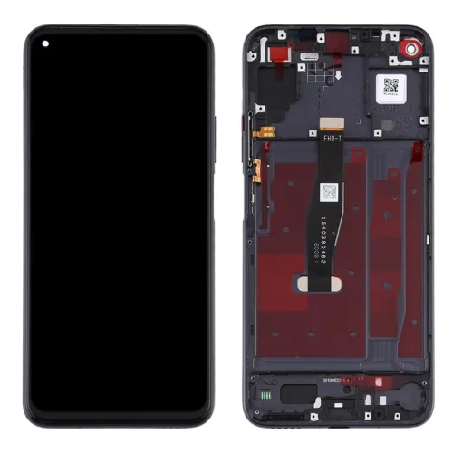 LCD ekran / displej za Huawei Nova 5T+touch screen crni+frame CHO