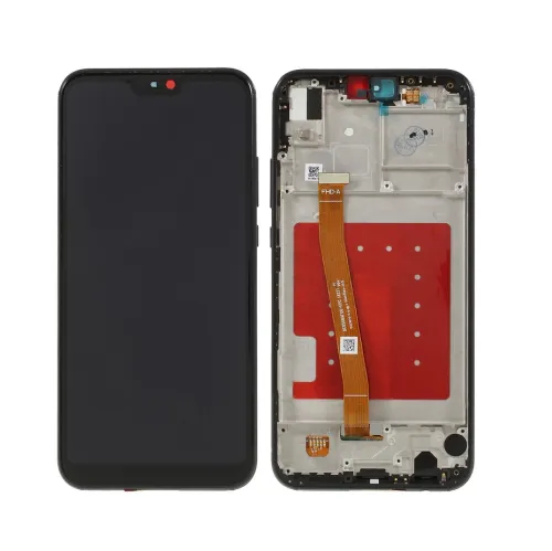 LCD ekran / displej za Huawei P20 Lite +touch screen crni+frame crni