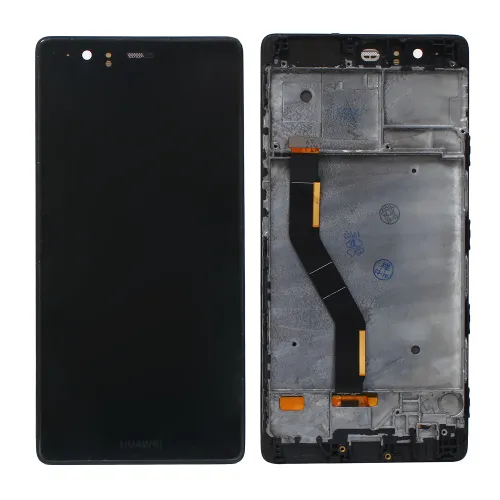 LCD ekran / displej za Huawei P9 Plus +touch screen+frame crni