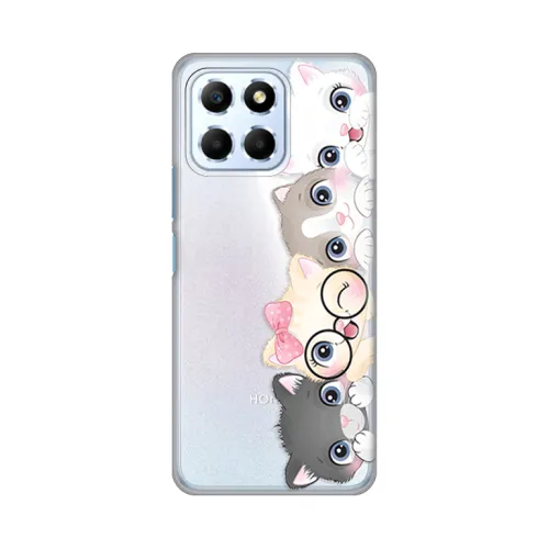 Silikonska futrola - maska print Skin za Huawei Honor X6 Cats