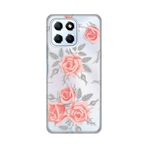Silikonska futrola - maska print Skin za Huawei Honor X6 Elegant Roses