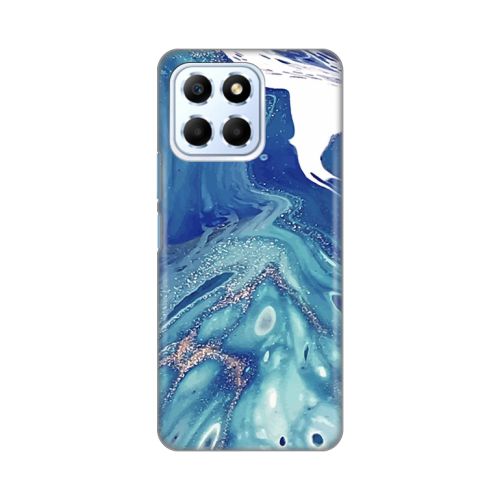 Silikonska futrola - maska print za Huawei Honor X6 Blue Marble