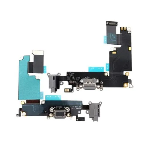 Flet kabl za iPhone 6 sa konektorom punjenja sivi