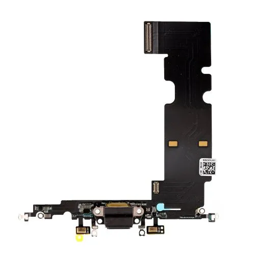 Flet kabl za iPhone 8 Plus sa konektorom punjenja crni