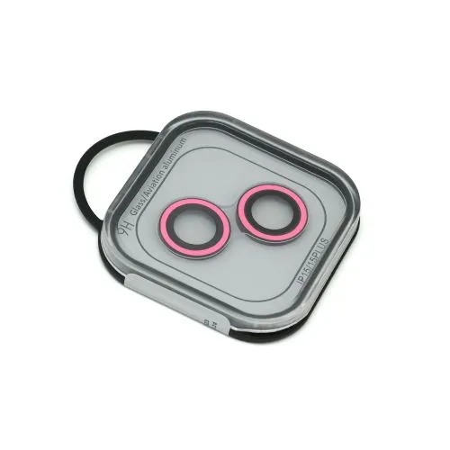 Folija za zastitu kamere GLASS LUXO za iPhone 15 (6.1)/15 Plus (6.7) roze (MS)