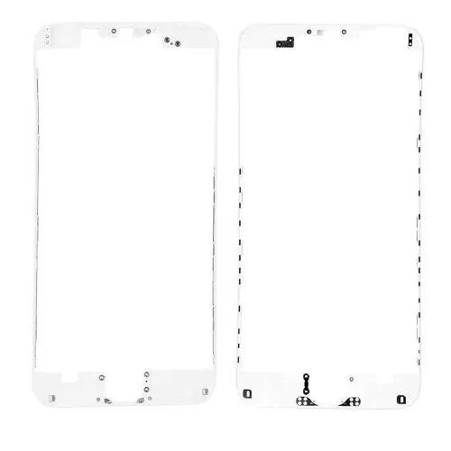 Frame za LCD ekran / displej za iPhone 6 Plus 5,5 beli hot glue AAA
