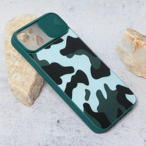 Futrola - maska Camera Army za iPhone 14 Plus 6.7 tamno zelena