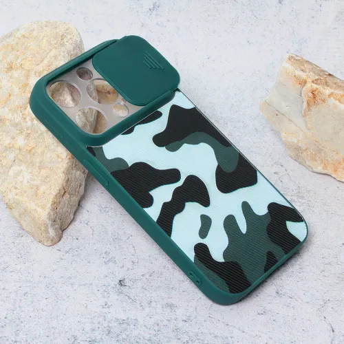 Futrola - maska Camera Army za iPhone 14 Pro 6.1 tamno zelena