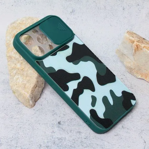 Futrola - maska Camera Army za iPhone 14 Pro Max 6.7 tamno zelena