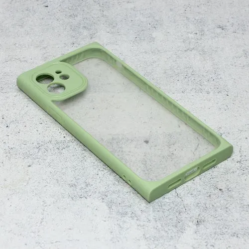 Futrola - maska Candy Frame za iPhone 12 6.1 zelena