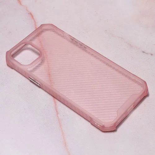 Futrola - maska Carbon Crystal za iPhone 14 Plus 6.7 pink