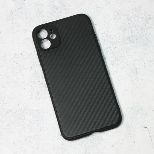 Futrola - maska Carbon fiber za iPhone 11 6.1 crna