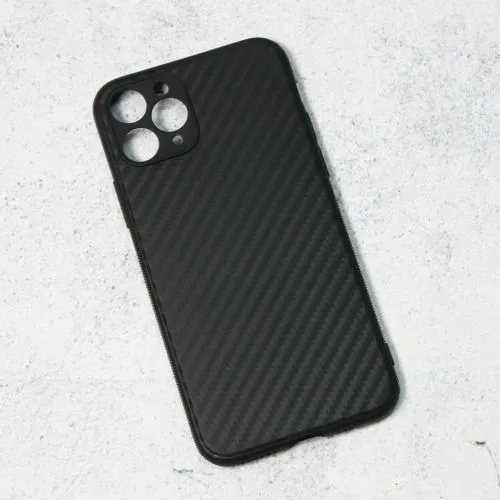 Futrola - maska Carbon fiber za iPhone 11 Pro 5.8 crna