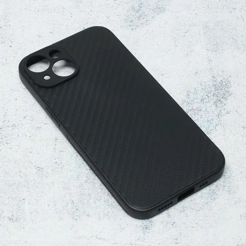 Futrola - maska Carbon fiber za iPhone 14 6.1 crna
