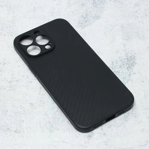 Futrola - maska Carbon fiber za iPhone 14 Pro Max 6.7 crna